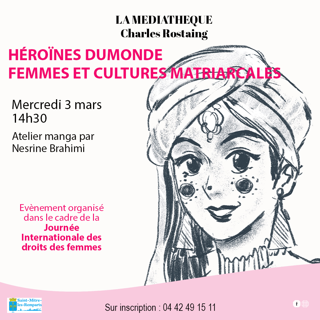 Journée internationale des droits des femmes | Atelier manga | Héroïnes ...