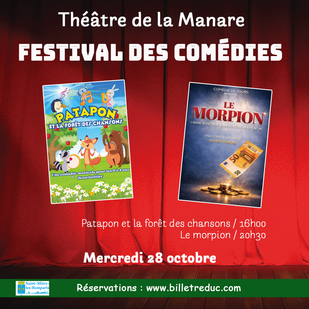 Festival des comédies | Le morpion | Mairie de Saint-Mitre-les-Remparts
